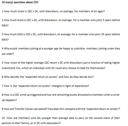 CDC – a sop to the wreckers. | AgeWage: Making your money work as hard ...