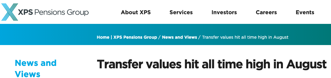 Why do DB transfer values make me sick? | AgeWage: Making your money ...