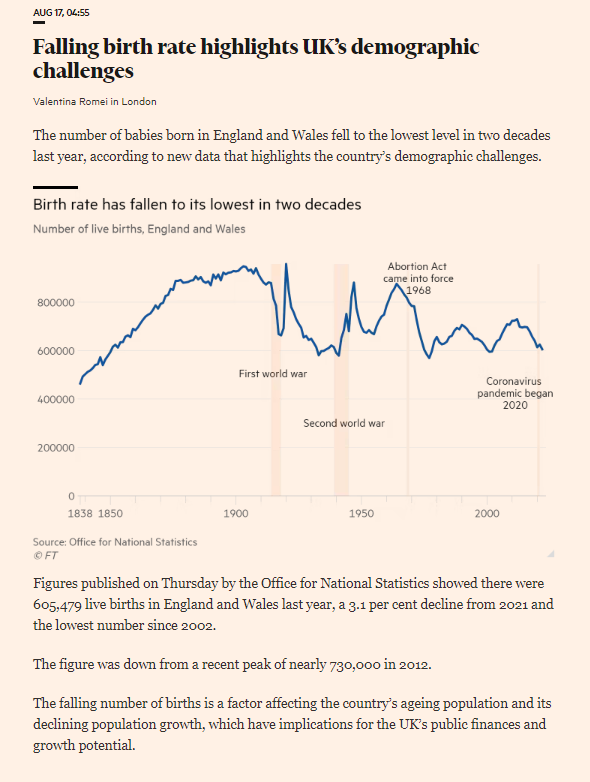 Not enough babies – too many grandparents! | AgeWage: Making your money ...
